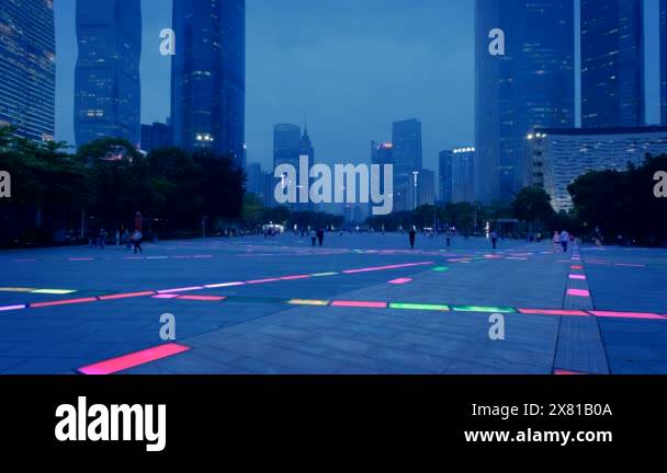 Flower city square guangzhou Stock Videos & Footage - HD and 4K Video ...