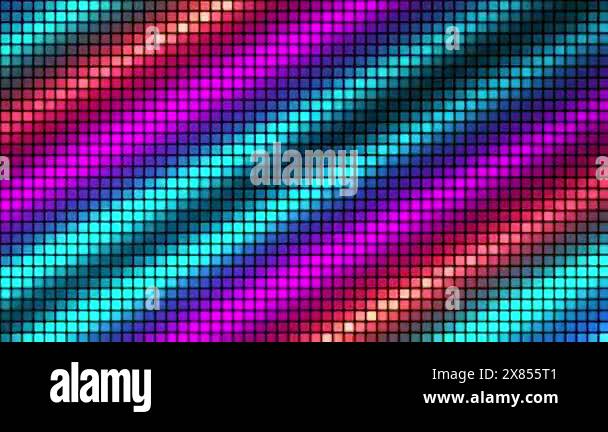 Abstract animated background of multi-colored squares. Abstract ...