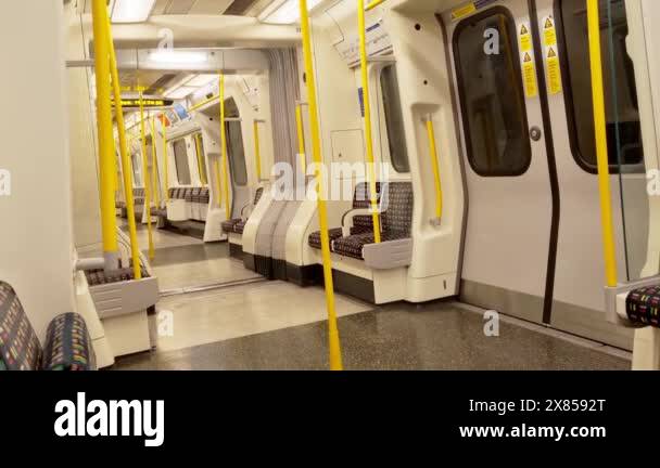 Modern subway car interior Stock Videos & Footage - HD and 4K Video ...