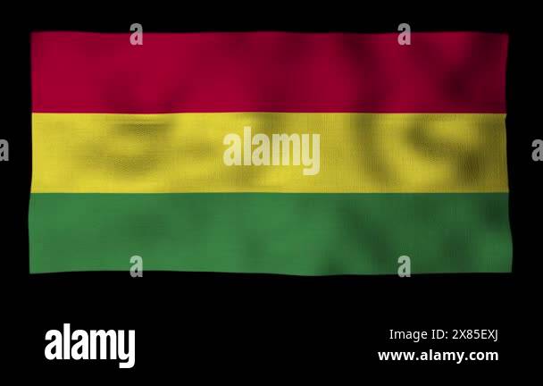 Bolivia's National Flag in a Dynamic Display: A Sign of Strength and ...