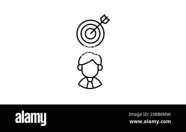 Target outline Stock Videos & Footage - HD and 4K Video Clips - Alamy
