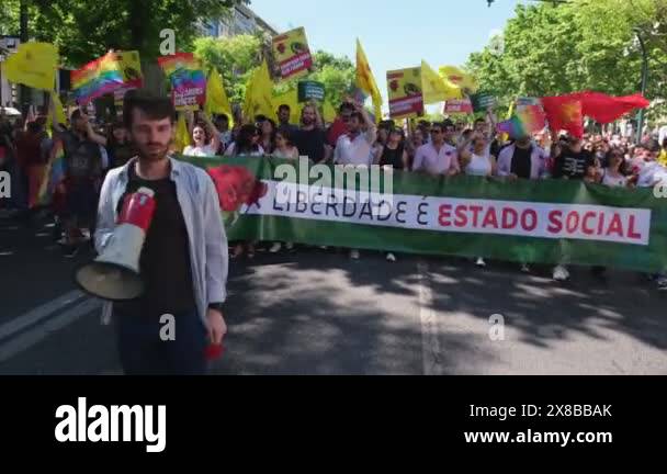 Lisbon, Portugal - April 25, 2023: Anniversary celebration of The ...