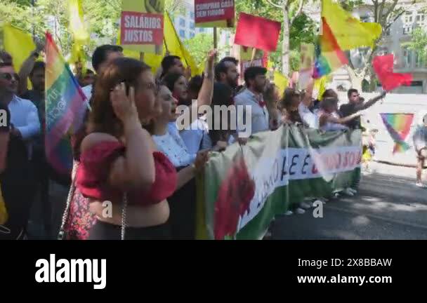 Lisbon, Portugal - April 25, 2023: Anniversary celebration of The ...