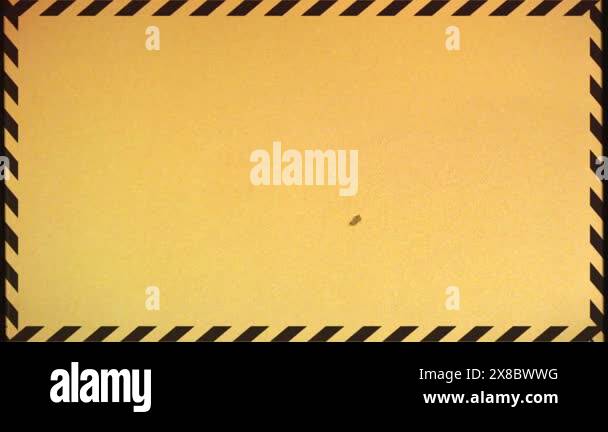 Caution Hazard Background With Twitch/ Animation of a blank warning ...