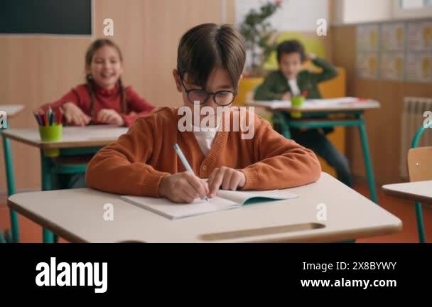 Angry school kid in class Stock Videos & Footage - HD and 4K Video ...