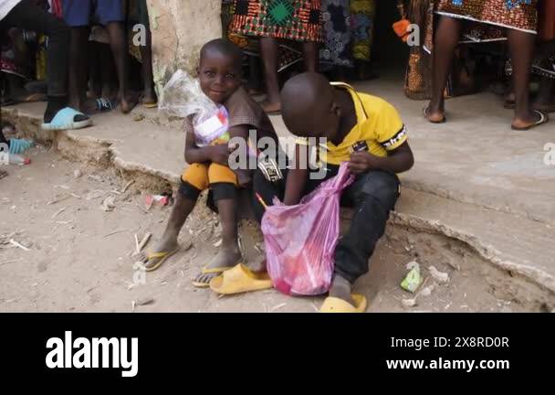 19 jan. 2024,Gwalada,Nigeria: Malnourished child due to extreme poverty, hunger, Rural Black ...