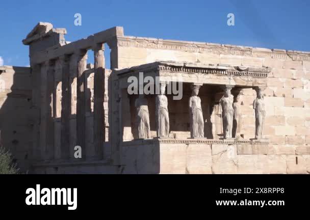 Athens 05,22,2024 Acropolis in Greece, Parthenon in Athens drone aerial ...
