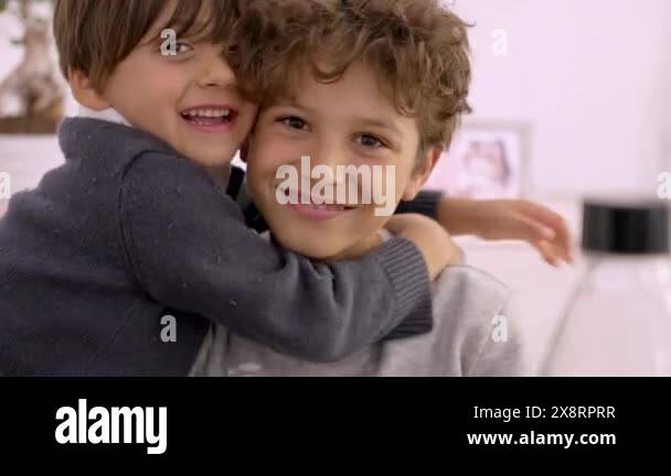 Brothers hugging Stock Videos & Footage - HD and 4K Video Clips - Alamy