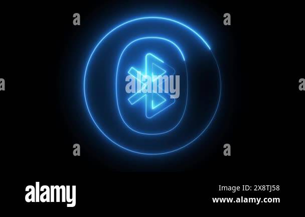 Bluetooth logo Stock Videos & Footage - HD and 4K Video Clips - Alamy
