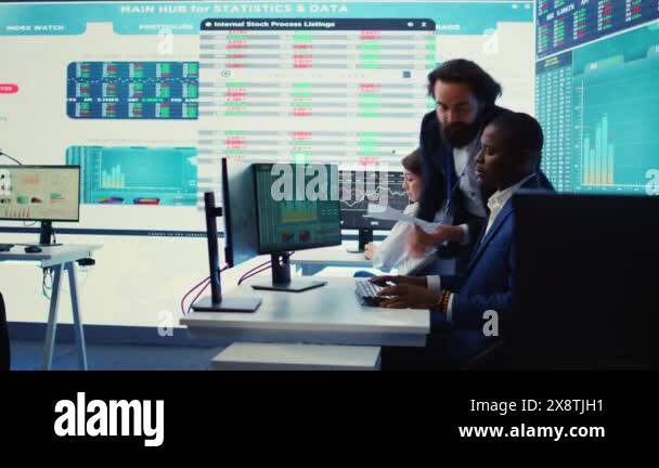 Angry frustrated general director yelling at his staff because of a ...