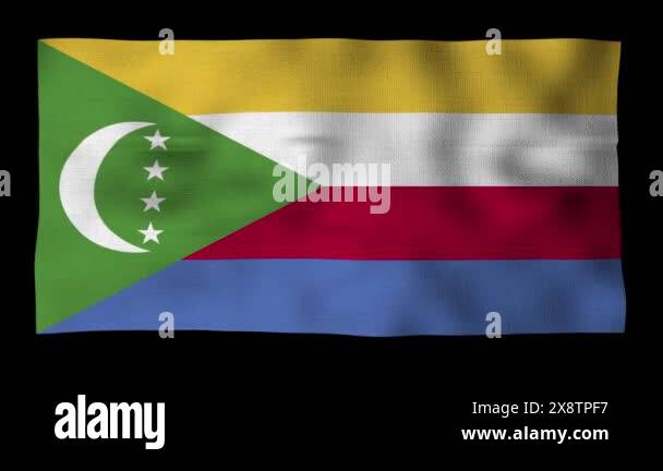 Comoros's National Flag in a Dynamic Display: A Sign of Strength and ...
