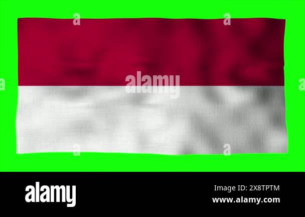 Indonesia's National Flag in a Dynamic Display: A Sign of Strength and ...