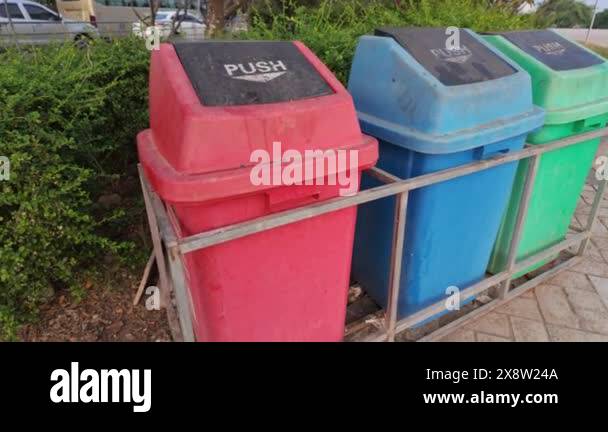 the citys waste disposal system with a glimpse into its street trash ...