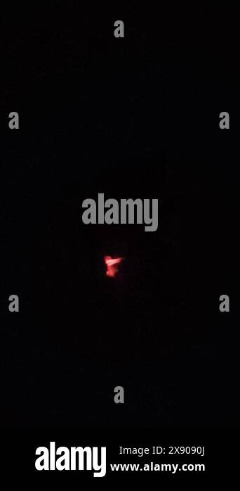 It rains during the night, This footage captures the sound of rain ...