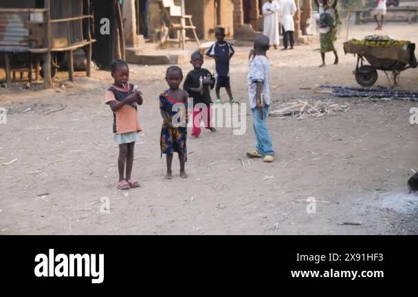 19 jan. 2024,Gwalada,Nigeria: Malnourished child due to extreme poverty, hunger, Rural Black ...