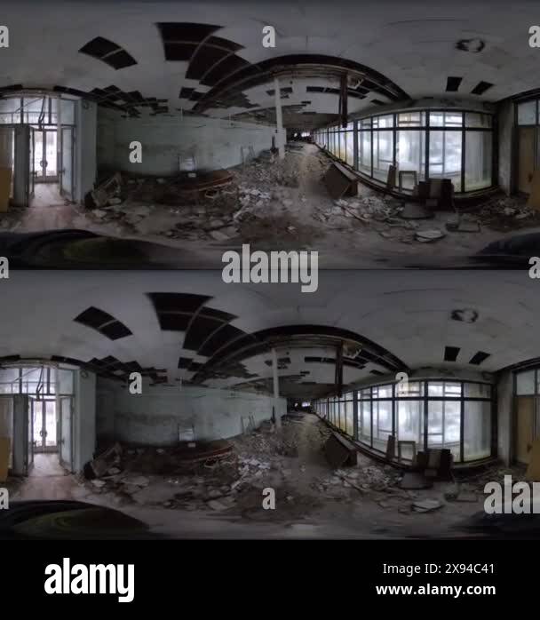 This 360-degree video takes you on a haunting journey through the ...