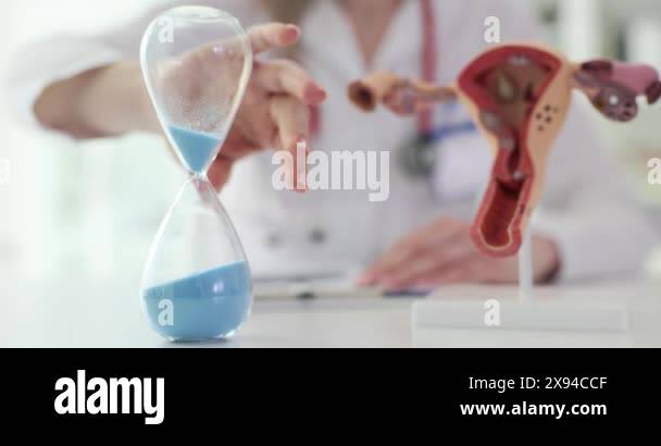 Biological clock and fertility time to give birth. Gynecologist ...