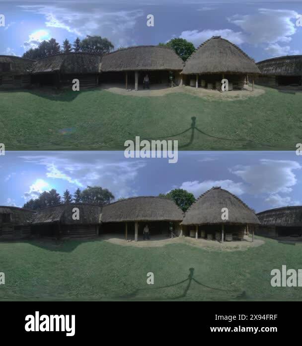This 360-degree virtual tour of a traditional African village ...