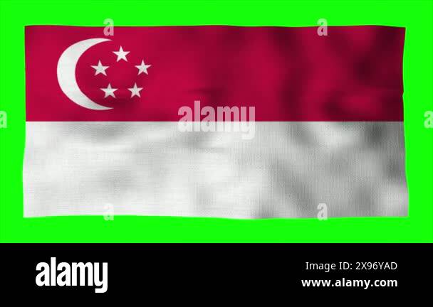 Singapore's National Flag in a Dynamic Display: A Sign of Strength and ...