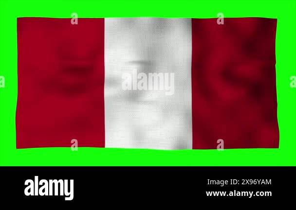 Peru's National Flag in a Dynamic Display: A Sign of Strength and Unity ...