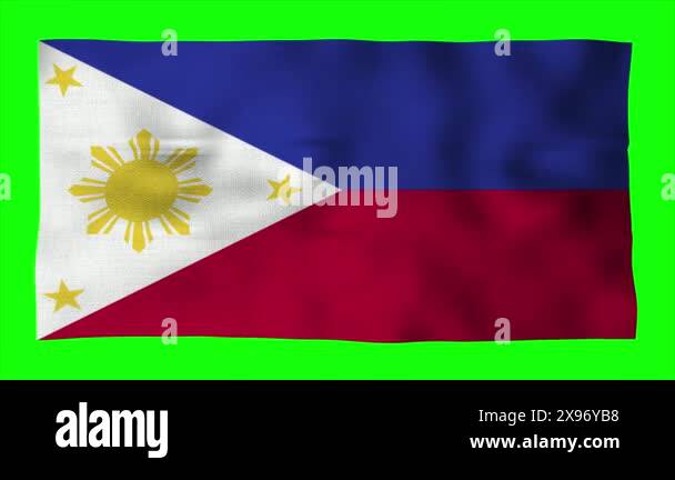 Philippine's National Flag in a Dynamic Display: A Sign of Strength and ...