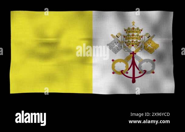 Vatican's National Flag in a Dynamic Display: A Sign of Strength and ...