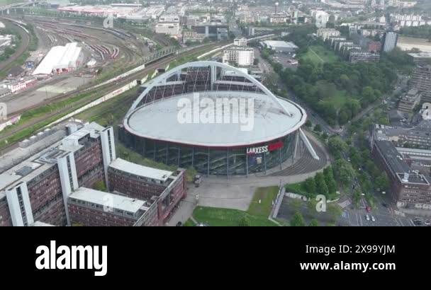 Cologne, North rhine westphalia, Germany, May 9th, 2024: Lanxess Arena ...