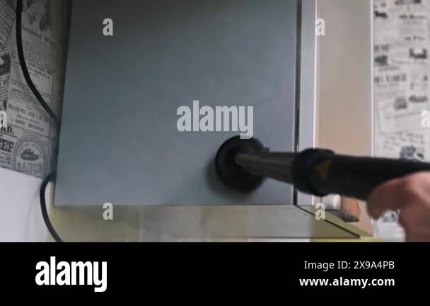 A steam cleaner effectively removes grease and grime buildup from the ...