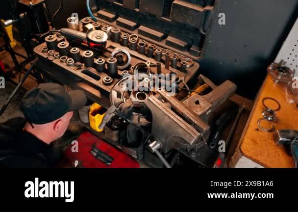 Mechanic looking parts Stock Videos & Footage - HD and 4K Video Clips ...