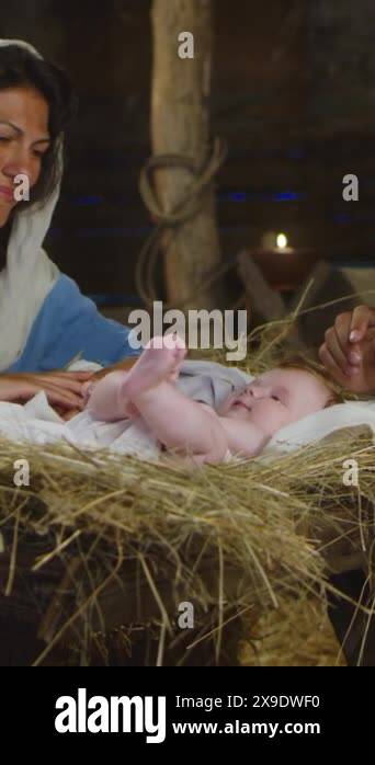 Virgin mary and joseph in bethlehem Stock Videos & Footage - HD and 4K ...