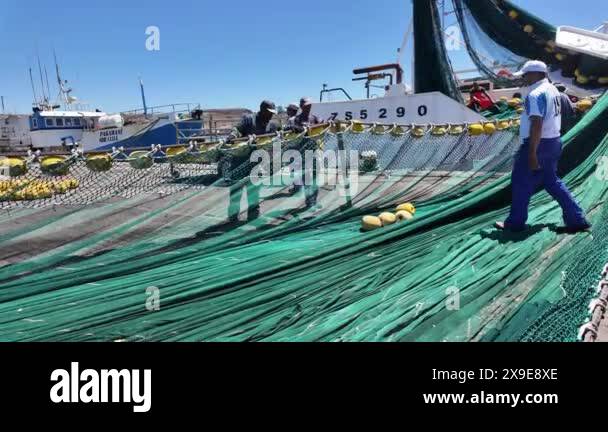Fishing trawler loading nets Stock Videos & Footage - HD and 4K Video ...