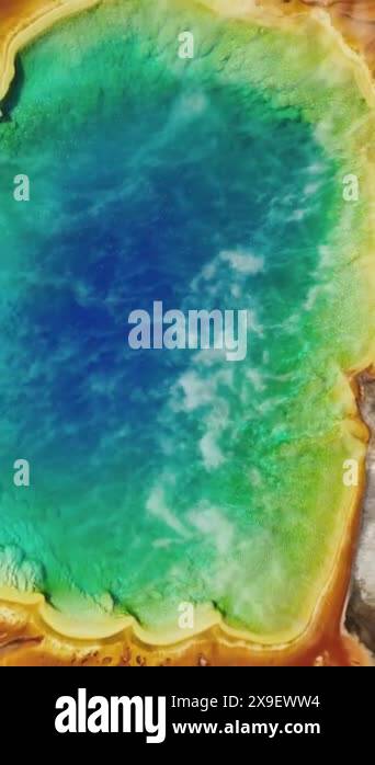 Vertical Screen: Witness the stunning colors of the Grand Prismatic ...