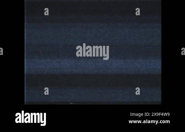 Effect VHS. A television screen with VHS effect of digital pixelated ...