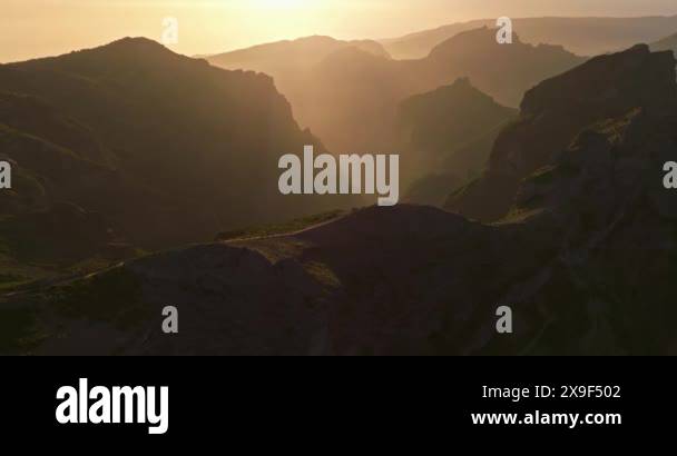 Rocks in the mountains of Madeira island, Portugal. Concept of freedom ...