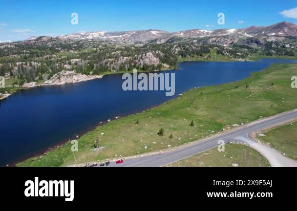Beartooth lake along beartooth highway Stock Videos & Footage - HD and ...