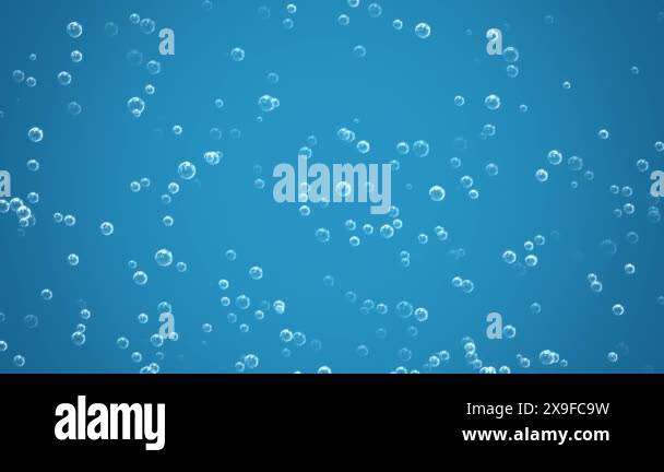 Bubbles high Resolution backgrounds blue screen 4k, loop Animation ...