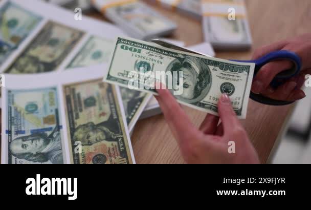 Counterfeit hundred dollar bills Stock Videos & Footage - HD and 4K ...