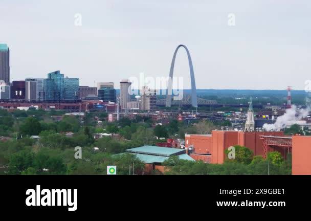 Gateway arch urban landmarks Stock Videos & Footage - HD and 4K Video ...