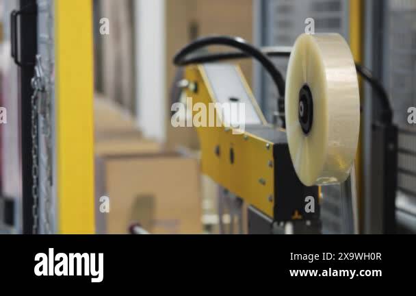 Packing boxes production line Stock Videos & Footage - HD and 4K Video ...