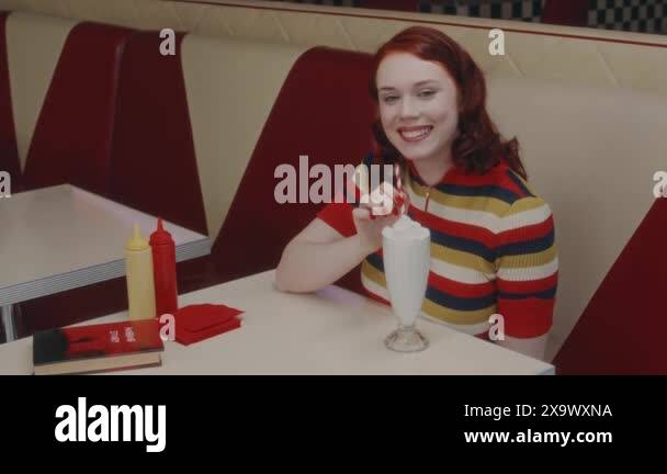 Vintage american diner style Stock Videos & Footage - HD and 4K Video ...