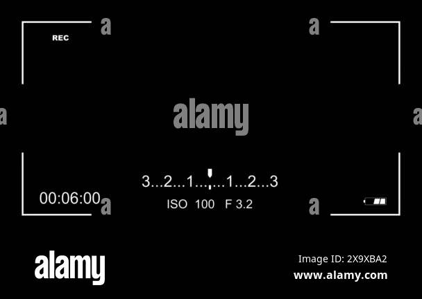 Video Recording frame layout viewfinder, Camera viewfinder, Video ...
