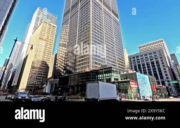 A view of Willis Tower. The skyscraper was called Sears Tower when it ...