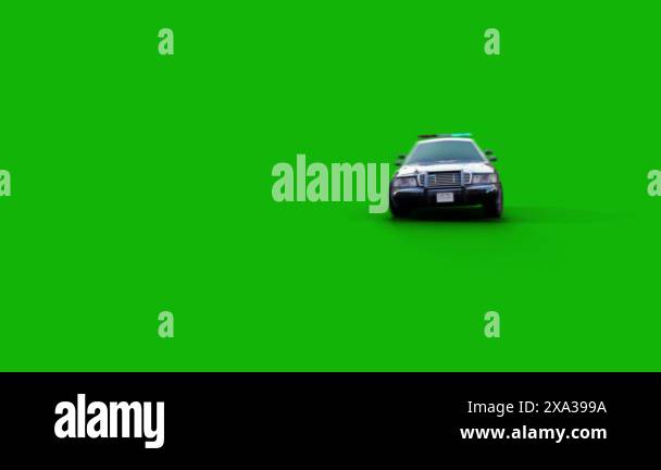 Police Car top quality green screen backgrounds 4k, Easy editable green ...