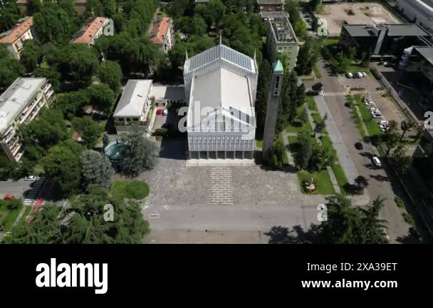 Catholic Church top view. Catholic Church top view Stock Video Footage ...