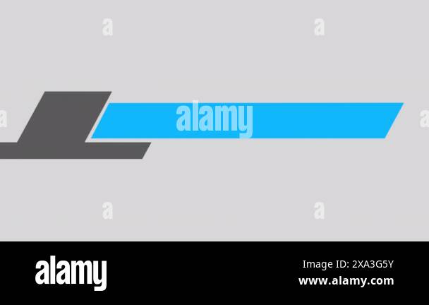 Dynamic lower third animation in stunning 4K - Alpha Channel quality. Lower Third for a title ...