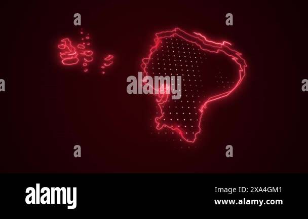 Map of ecuador neon Stock Videos & Footage - HD and 4K Video Clips - Alamy