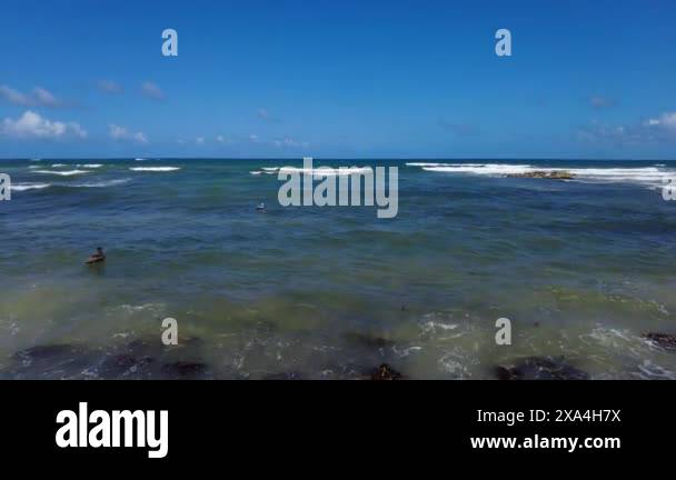 Boca Paila beach in Tulum, Mexico Stock Video Footage - Alamy