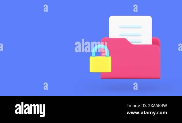 File folder icon 3d Stock Videos & Footage - HD and 4K Video Clips - Alamy