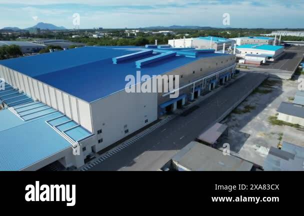 Kuching, Malaysia - April 9 2024: The Lotte Energy Materials Plant ...