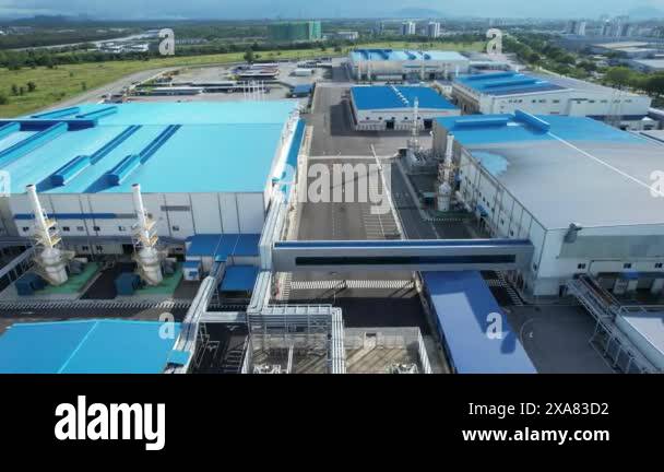 Kuching, Malaysia - April 9 2024: The Lotte Energy Materials Plant ...